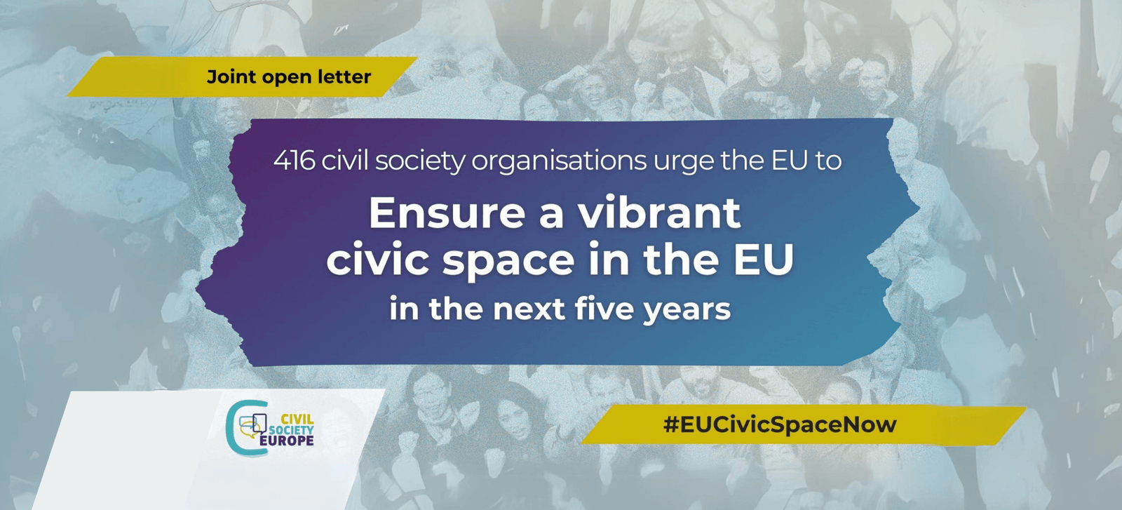 Joint letter: Ensuring a vibrant civic space in the European Union ...